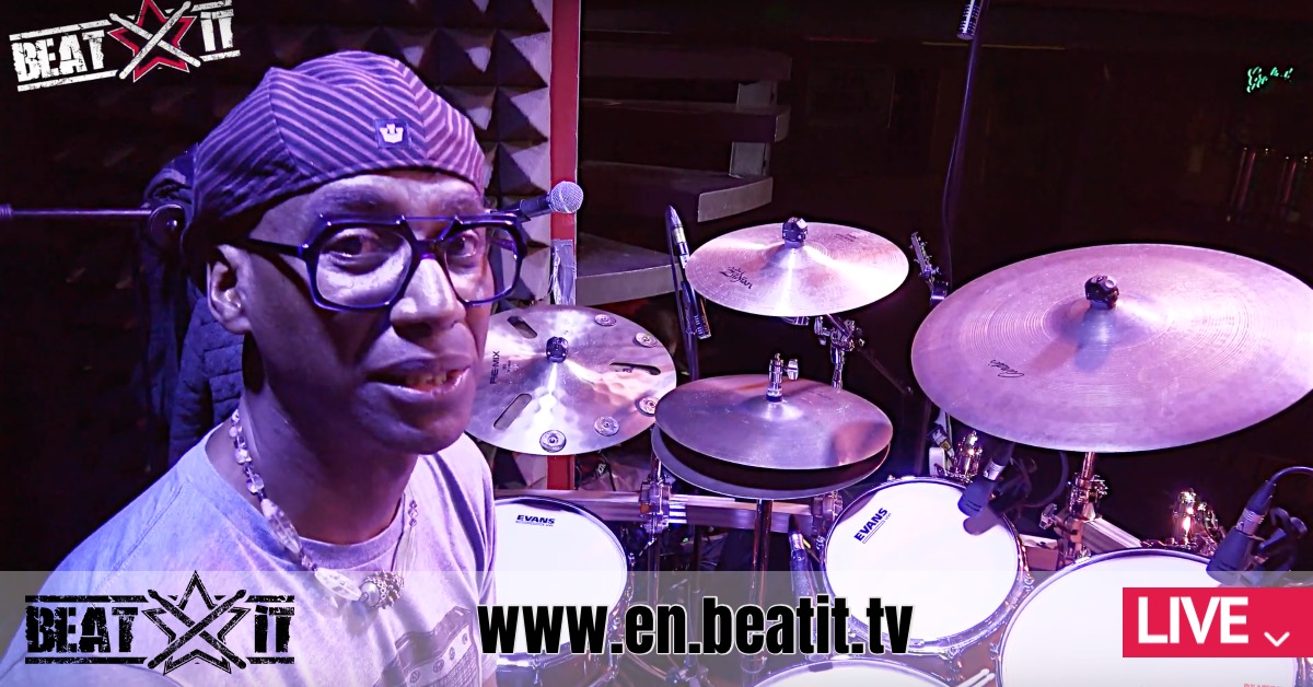 Omar Hakim presents his drum kit | Beatit.tv