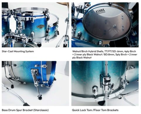 New in 2022: Tama Starclassic finishes | Beatit.tv