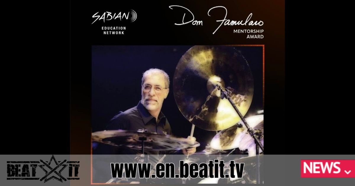 Application period for SABIAN – Dom Famularo – SEN Mentorship Award ...