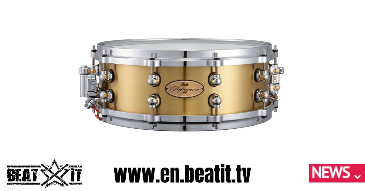 Pearl Reference One Brass Snare Drum FB EN | Beatit.tv