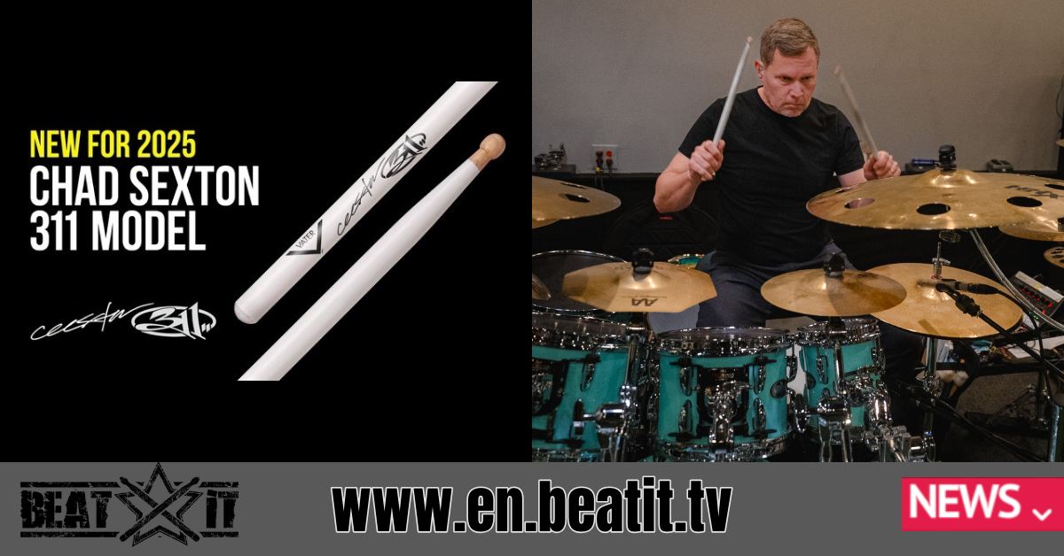 New VATER Chad Sexton Signature Stick | Beatit.tv